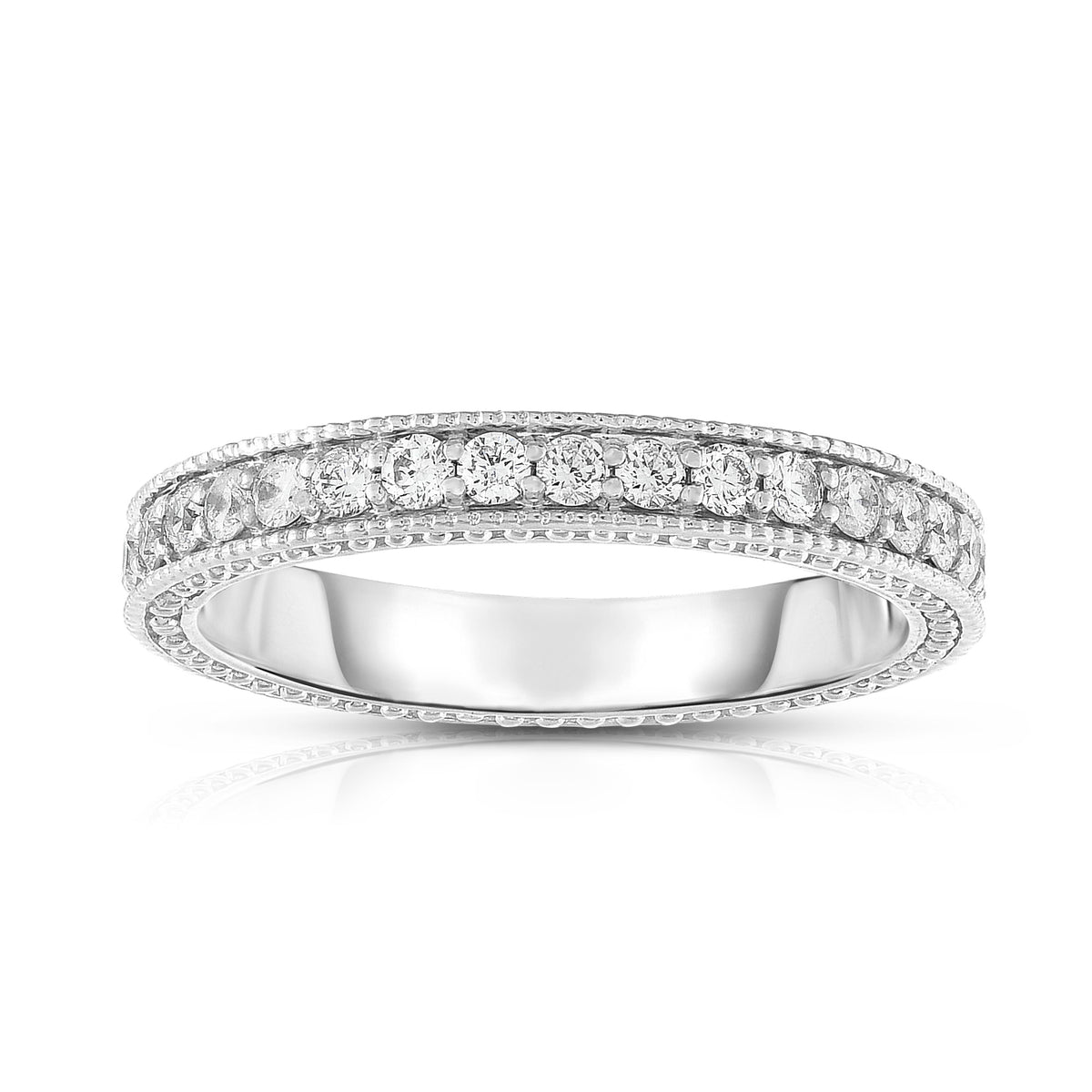 0.40Ct Diamond Stackable Eternity Ring in 14K Gold